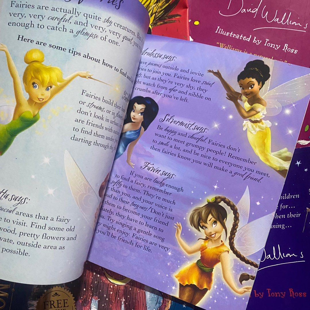 Disney Tinker Bell Pixie Hollow Guidebook, Hobbies & Toys, Books ...