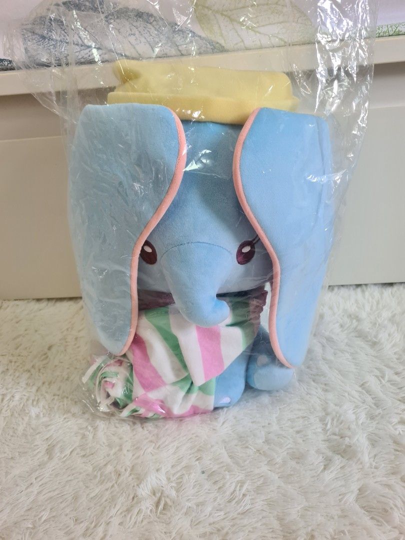 Dumbo/Stitch/Pooh Plushie, Hobbies & Toys, Toys & Games on Carousell