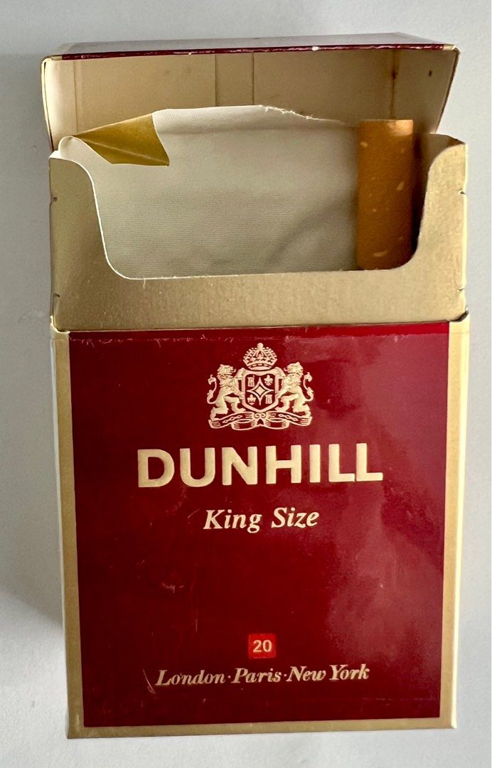 Dunhill King Size - Kotak Rokok Lama Vintage, Hobbies & Toys ...