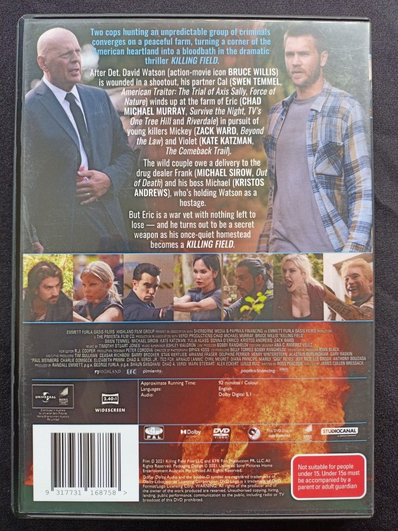 DVD Killing Field, Hobbies & Toys, Music & Media, CDs & DVDs on Carousell