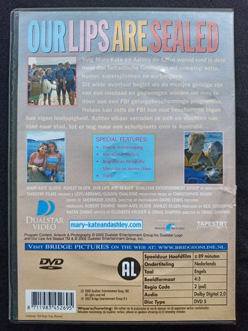 DVD Our Lips Are Sealed, Hobbies & Toys, Music & Media, CDs & DVDs on Carousell