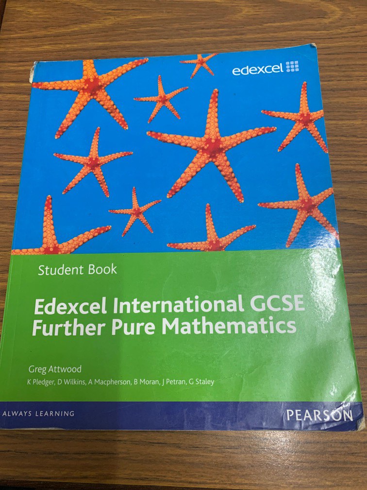 Edexcel International GCSE Further Pure Mathematics, Hobbies & Toys ...