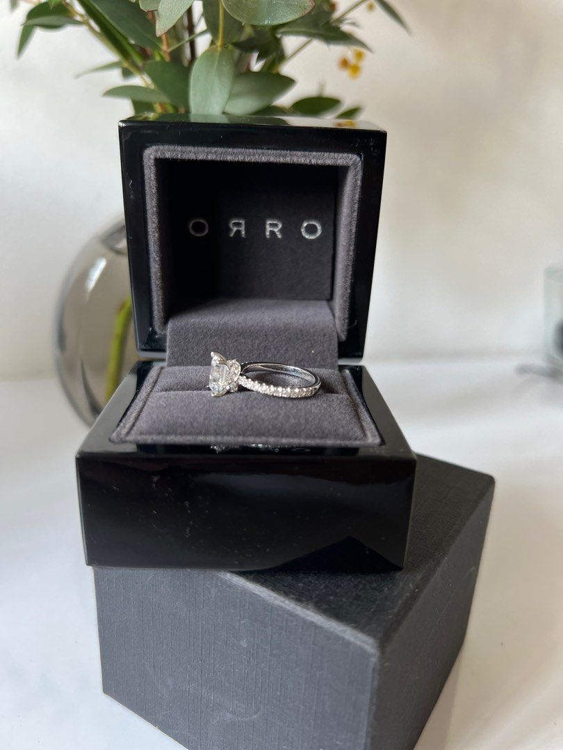 Emerald cut ring by Orro Singapore, Women's Fashion, Jewelry ...
