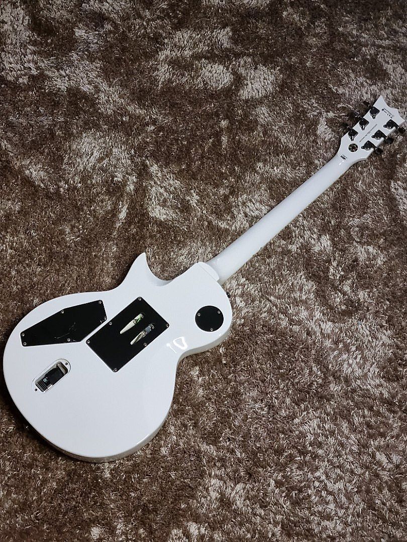 ESP LTD Eclipse EC-331 FR Electric Guitar - Snow White - EMG Upgraded ...