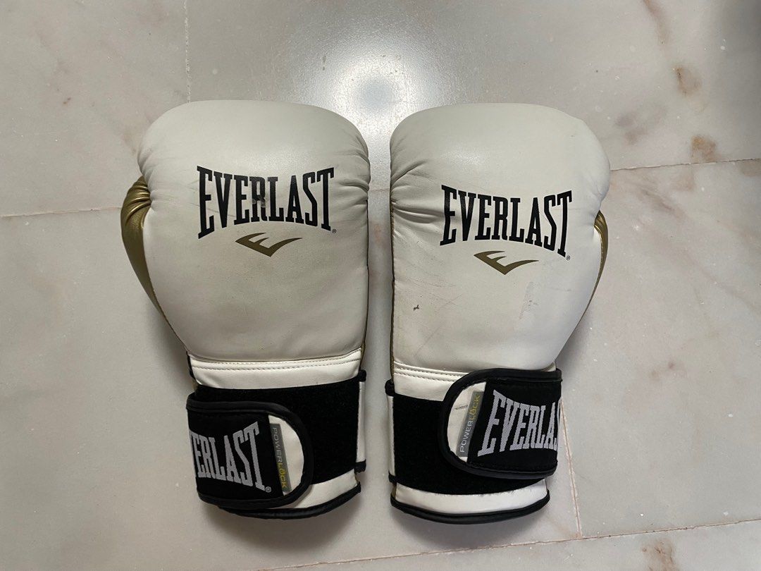 Everlast power lock boxing gloves 12oz, Sports Equipment, Other Sports ...