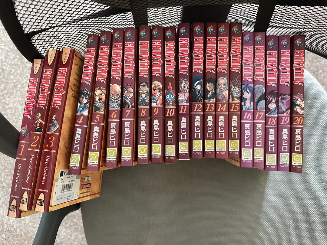 Fairy Tail (volume 1 - 20), Hobbies & Toys, Books & Magazines, Comics ...