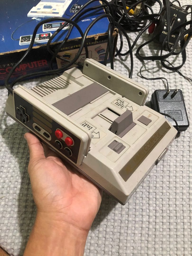 Family computer gray repro and play z famicom set, Video Gaming, Video ...