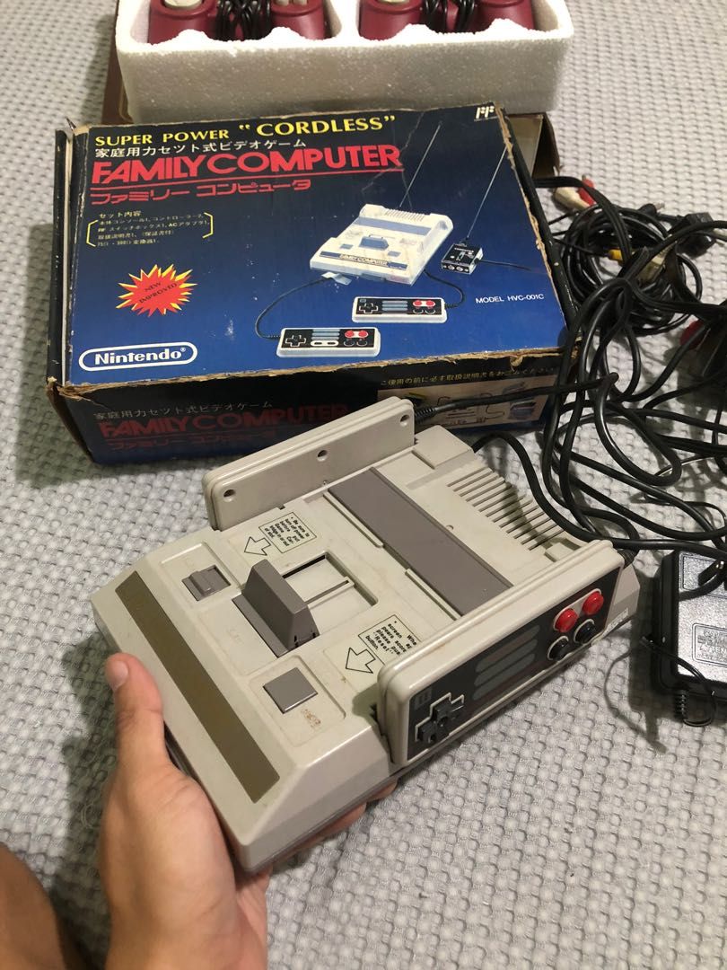 Family computer gray repro and play z famicom set, Video Gaming, Video ...