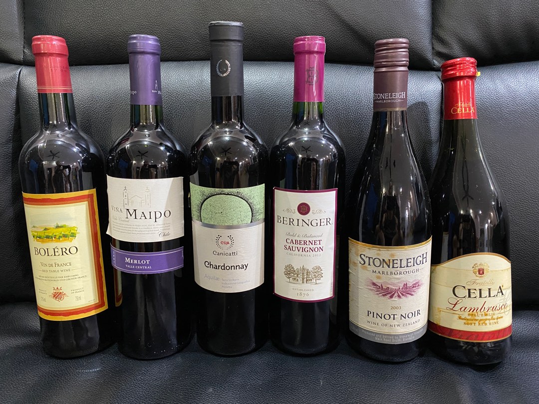 Fine wine collection for celebration, Food & Drinks, Alcoholic ...