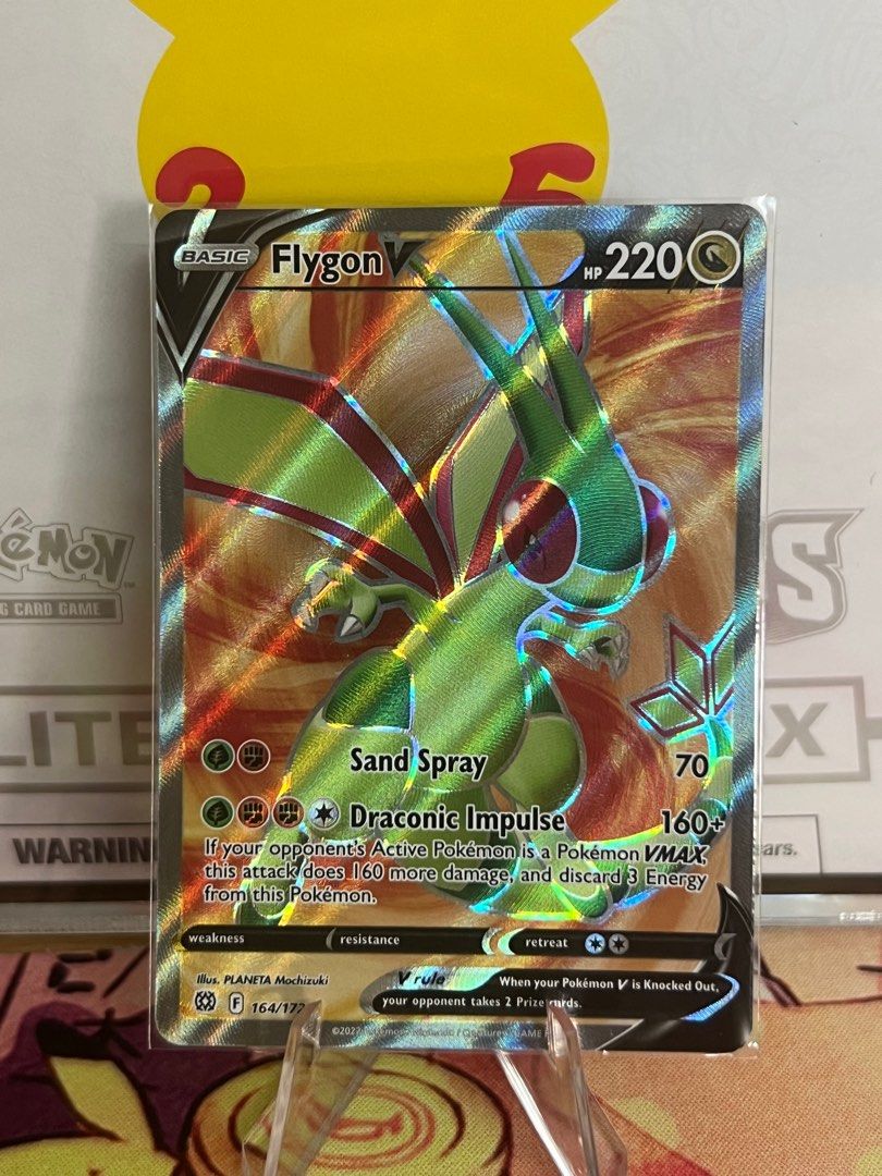 Flygon V Full Art Pokemon Card Tcg, Hobbies & Toys, Toys & Games on ...