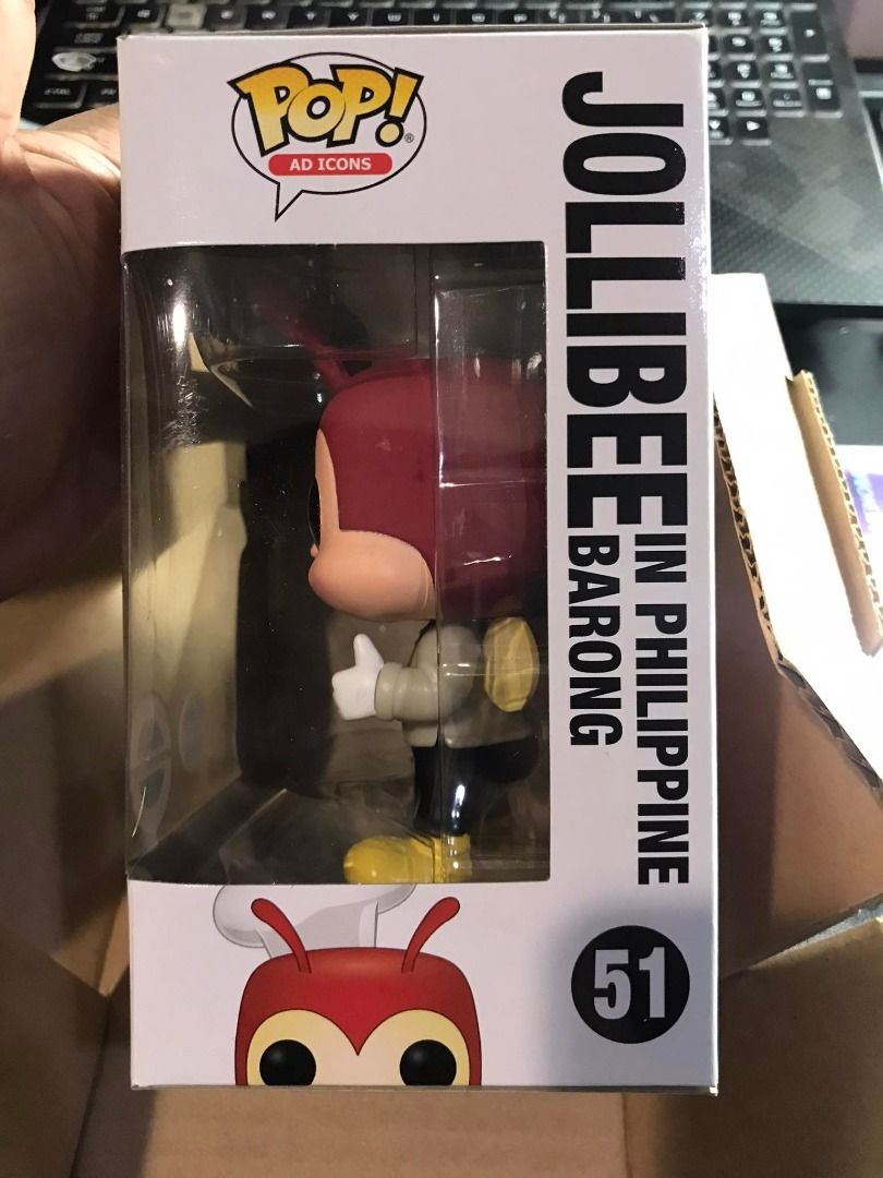 Funko Pop - Jollibee in Philippine Barong, Vinyl Figure - Glow in the ...