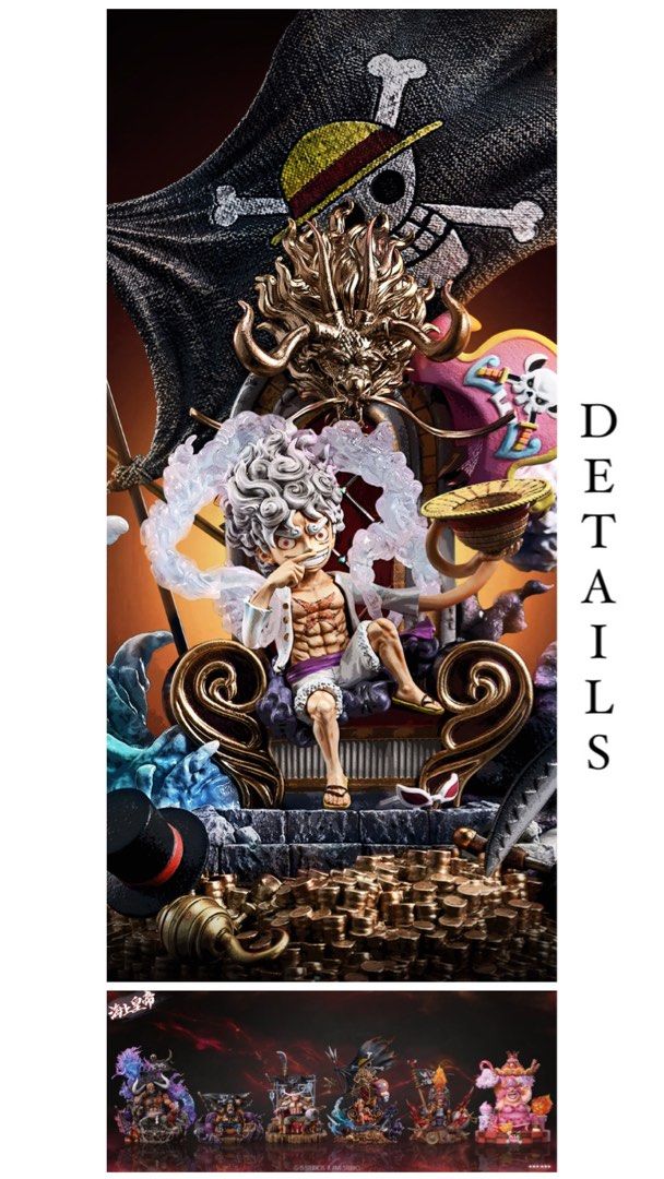 G5 Studio - WCF Yonko Series - Monkey D Luffy, Hobbies & Toys, Toys ...
