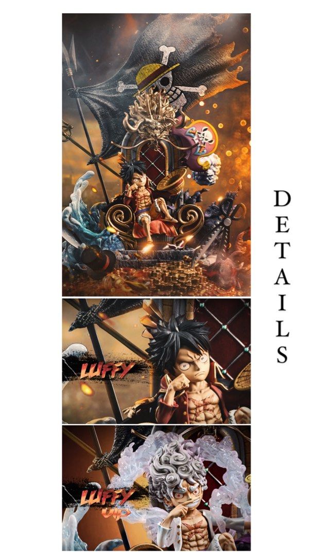 G5 Studio - WCF Yonko Series - Monkey D Luffy, Hobbies & Toys, Toys ...