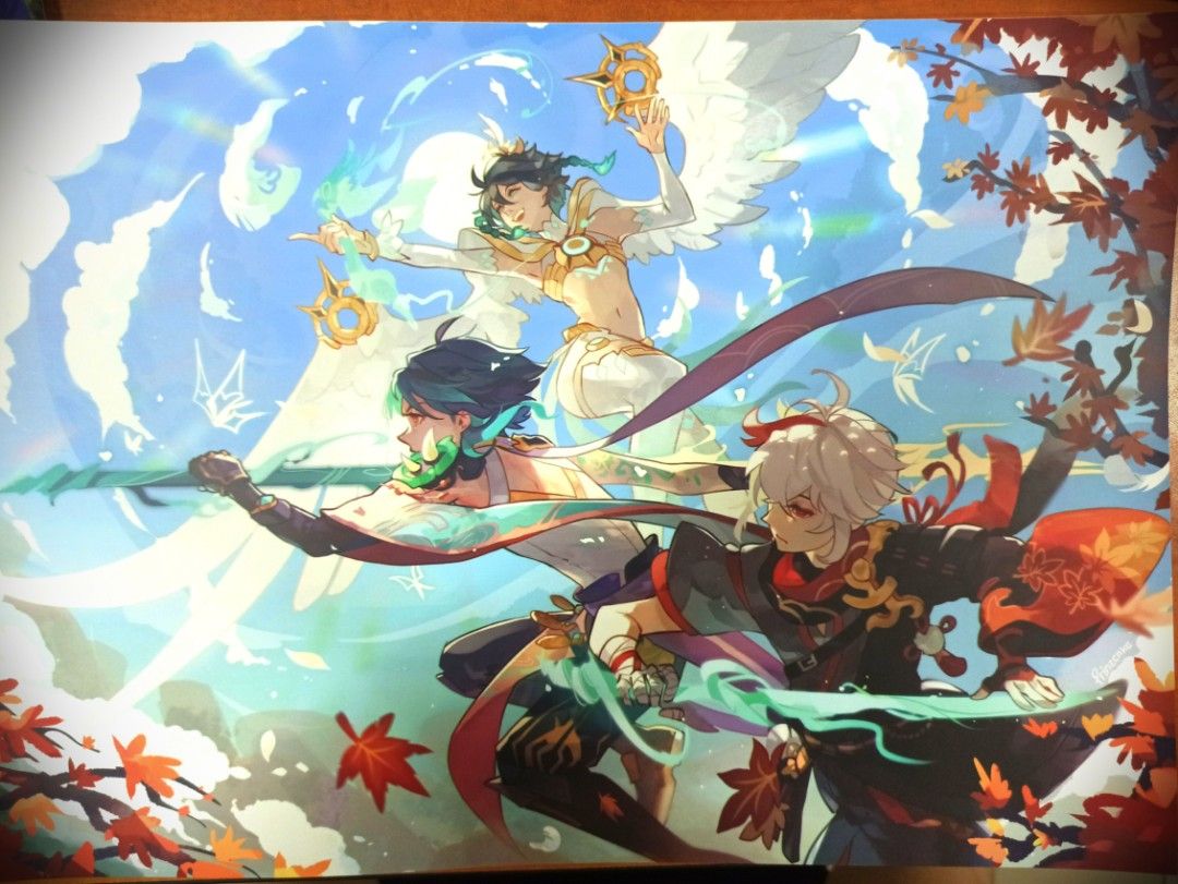 [WTS]- Genshin Fan Merch: Kazuha, Scaramouche, Xiao, Hobbies & Toys ...