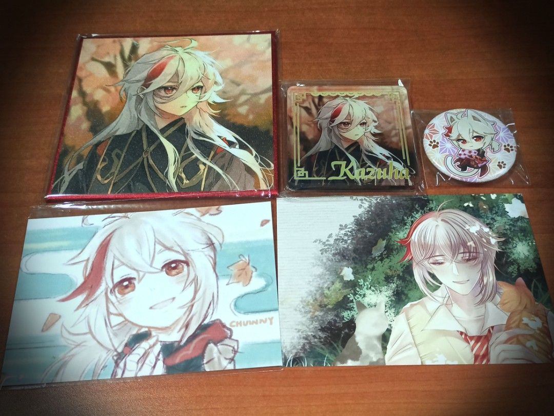 [WTS]- Genshin Fan Merch: Kazuha, Scaramouche, Xiao, Hobbies & Toys ...