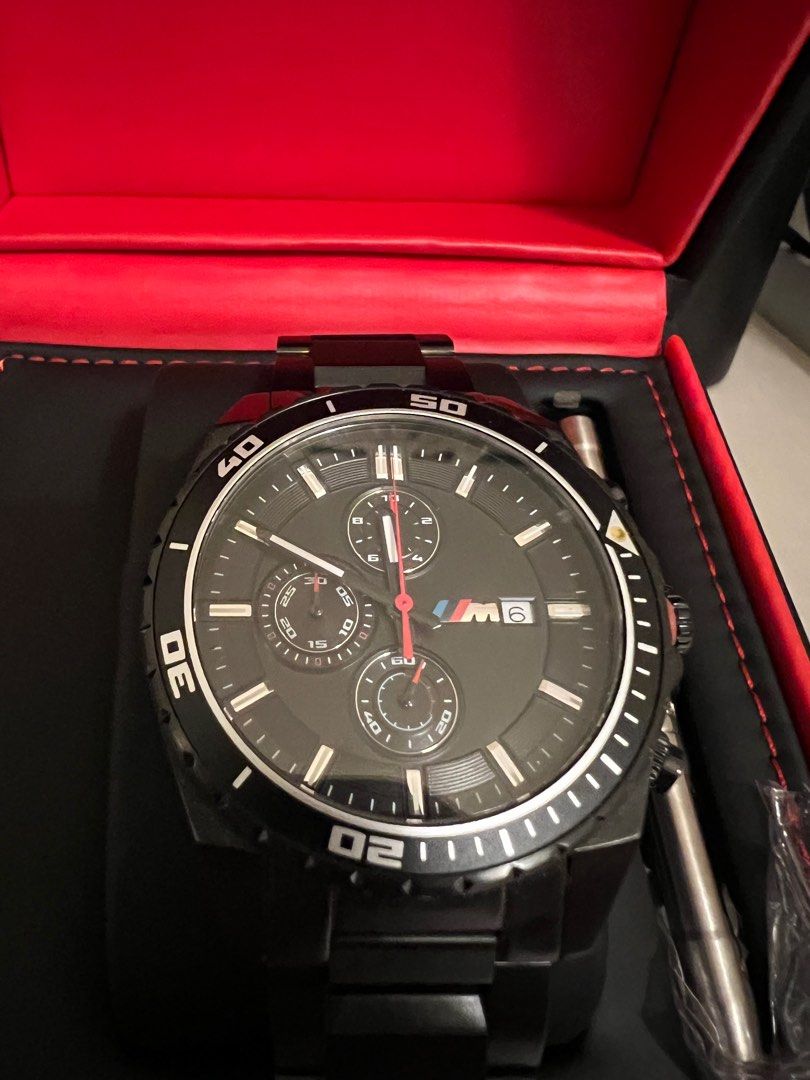 Genuine BMW M Chronograph, Luxury, Watches on Carousell