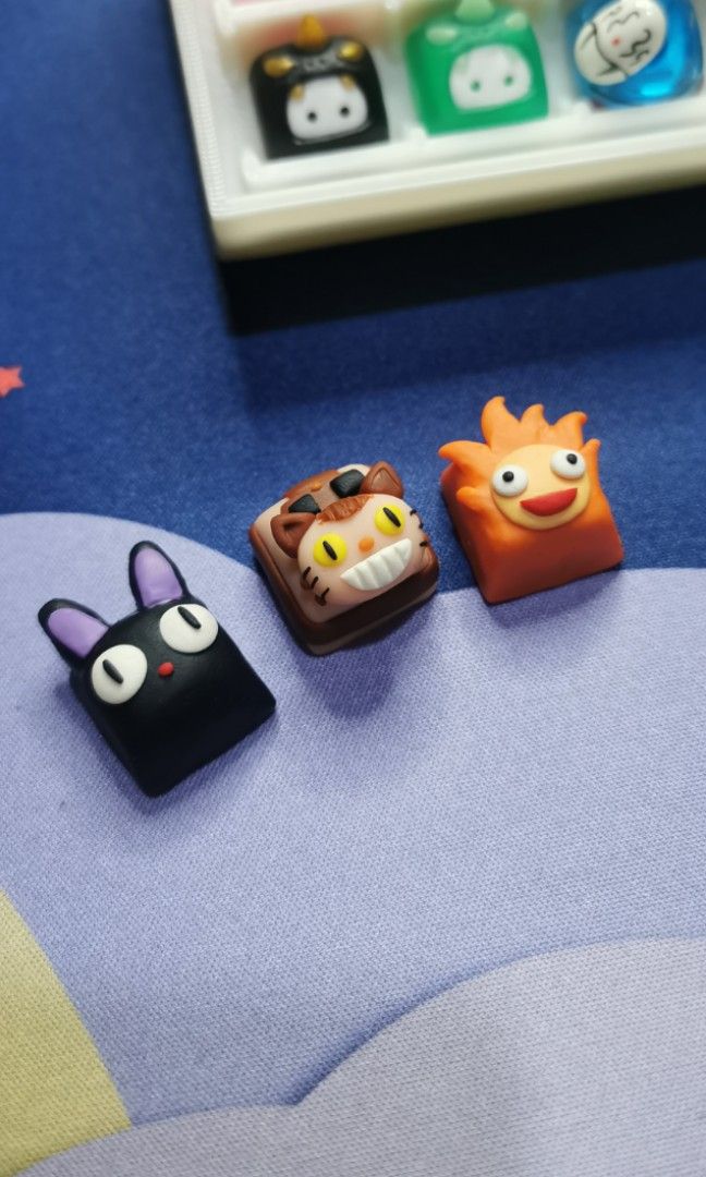 Ghibli Artisan Keycaps, Computers & Tech, Parts & Accessories, Computer ...