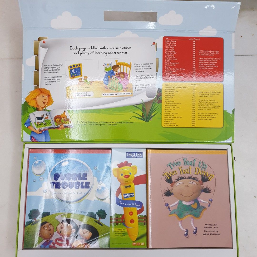 Grolier Talking Story Books, Hobbies & Toys, Books & Magazines ...