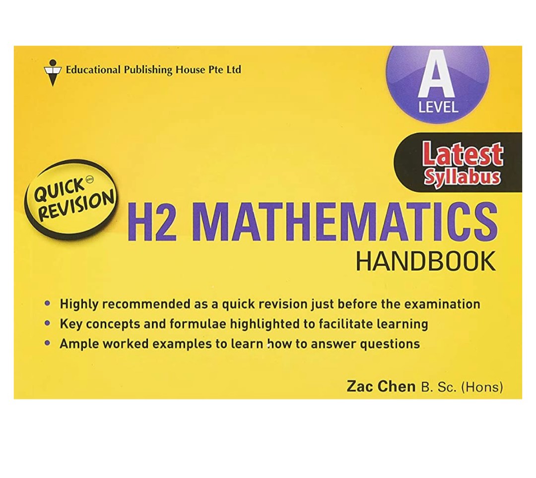 H2 Math A level handbook, Hobbies & Toys, Books & Magazines, Textbooks ...