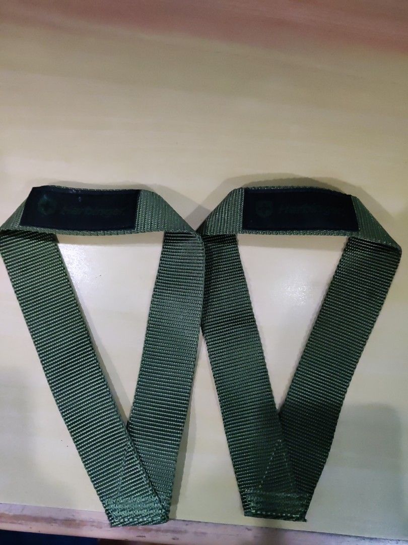 Harbinger infinity weightlifting straps, Sports Equipment, Exercise ...