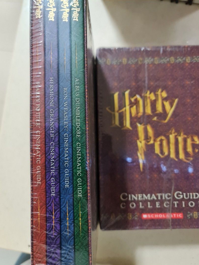 Harry Potter Cinematic Guide Collection, Hobbies & Toys, Books ...