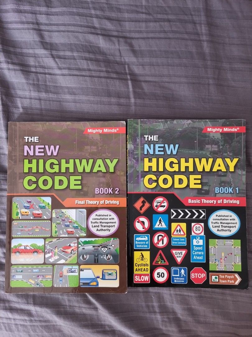 Highway Code Book 1 & 2, Hobbies & Toys, Books & Magazines, Textbooks ...