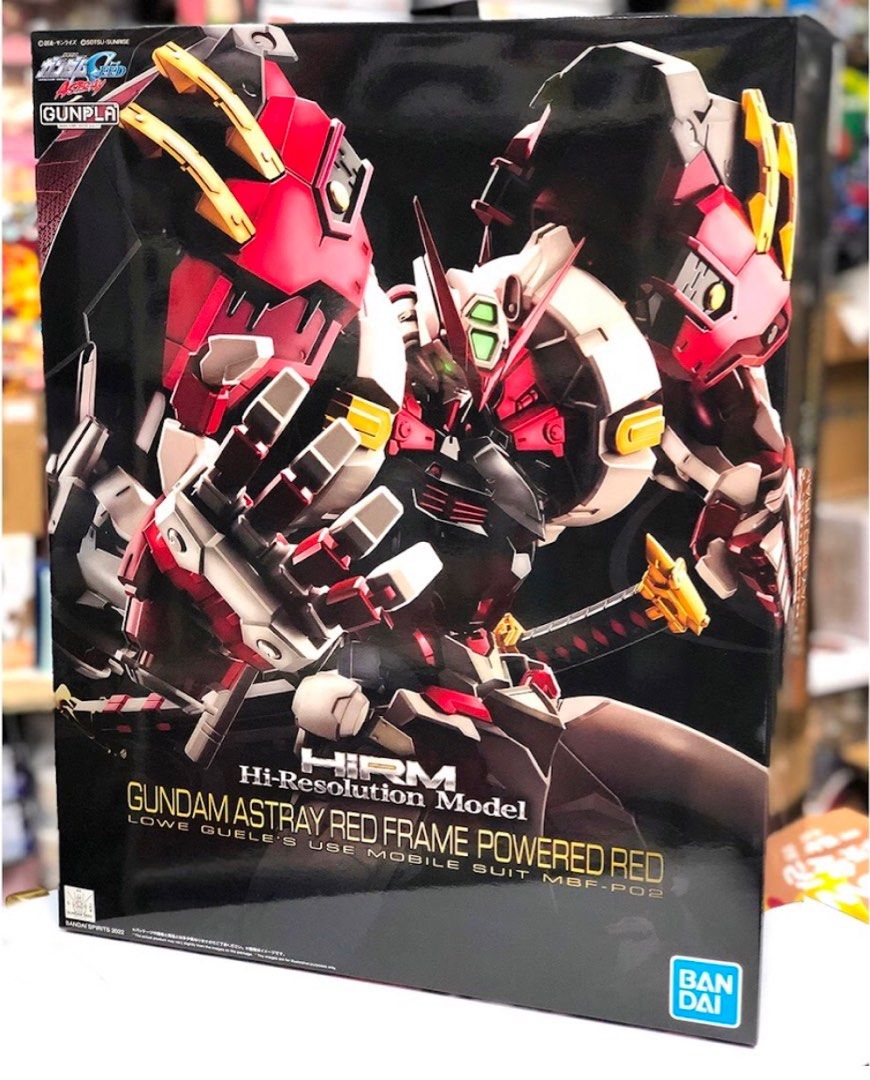 HIRM Gundam Astray Red Frame Powered Red, Hobbies & Toys, Toys & Games ...