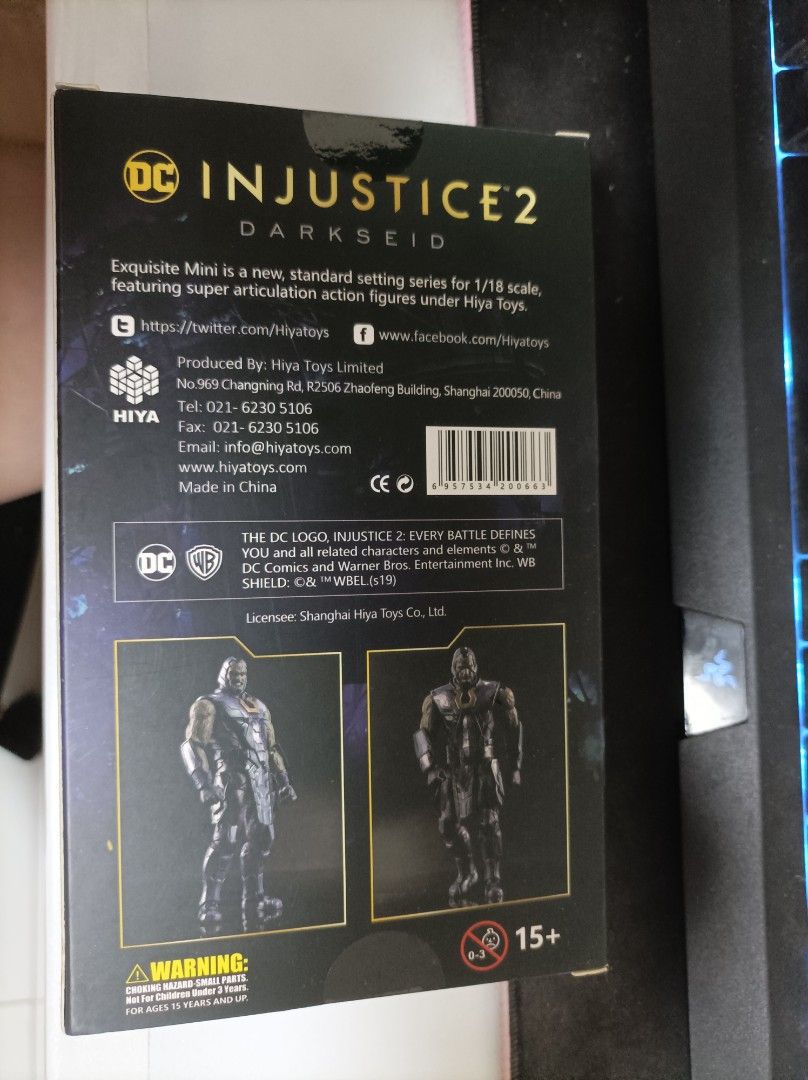 Hiya Toys DC Darkseid, Hobbies & Toys, Toys & Games on Carousell