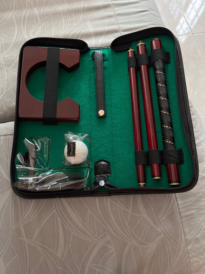 Home golf set, Hobbies & Toys, Toys & Games on Carousell
