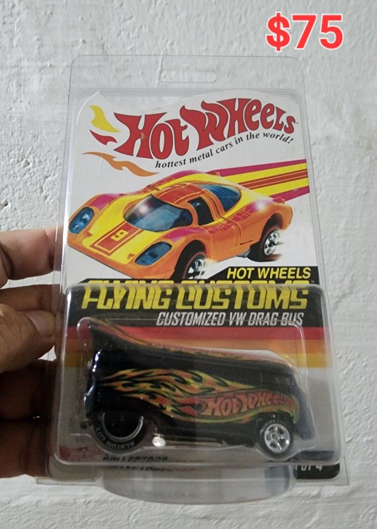 Hot Wheels VW Drag Bus Flying Customs, Hobbies & Toys, Toys & Games on ...
