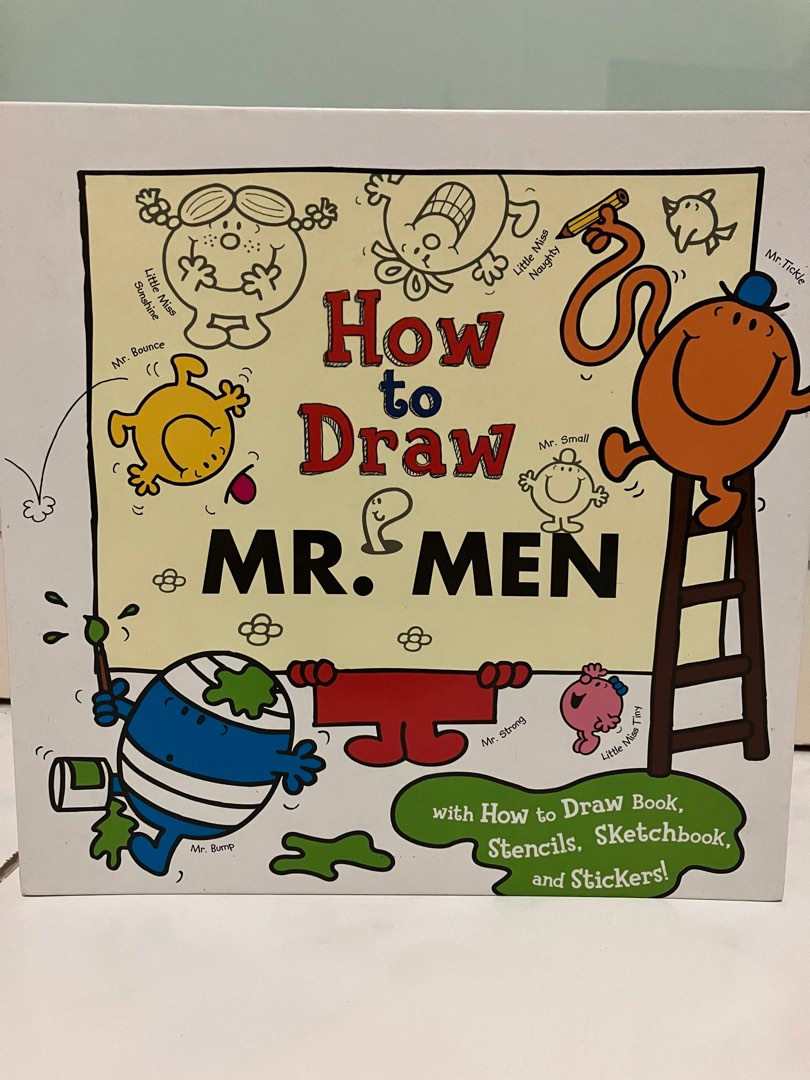How to Draw Mr Men, Hobbies & Toys, Books & Magazines, Children's Books ...
