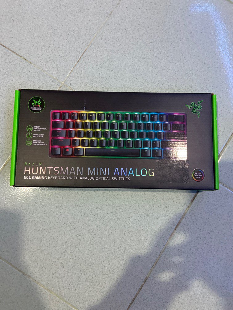 New Razer Huntsman Mini Analog Keyboard Computers And Tech Parts And Accessories Computer