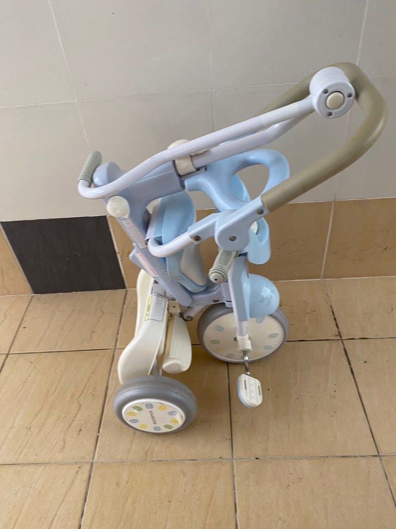 Original Famous iimo 3-in-1 Foldable Tricycle Baby Child Stroller, Babies & Kids, Going Out ...