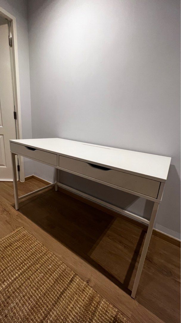 FREE DELIVERY IKEA Alex Study Table, Furniture & Home Living, Furniture ...