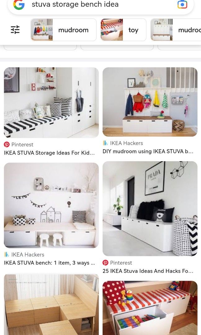 Ikea stuva storage bench x 3, Furniture & Home Living, Furniture ...