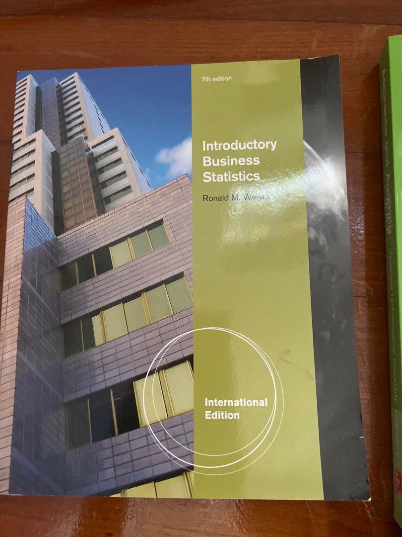 Introduction to Business Statistics textbook, Hobbies & Toys, Books ...