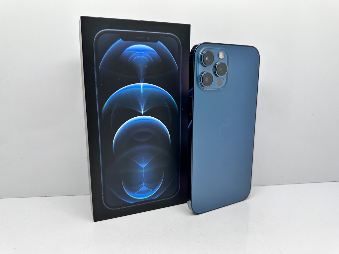 iPhone 12 Pro Max 128gb Pacific blue, Mobile Phones & Gadgets, Mobile ...