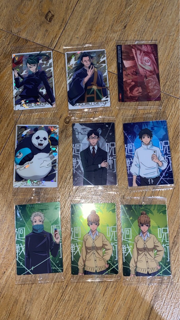 Jujutsu Kaisen Card Set, Hobbies & Toys, Toys & Games on Carousell