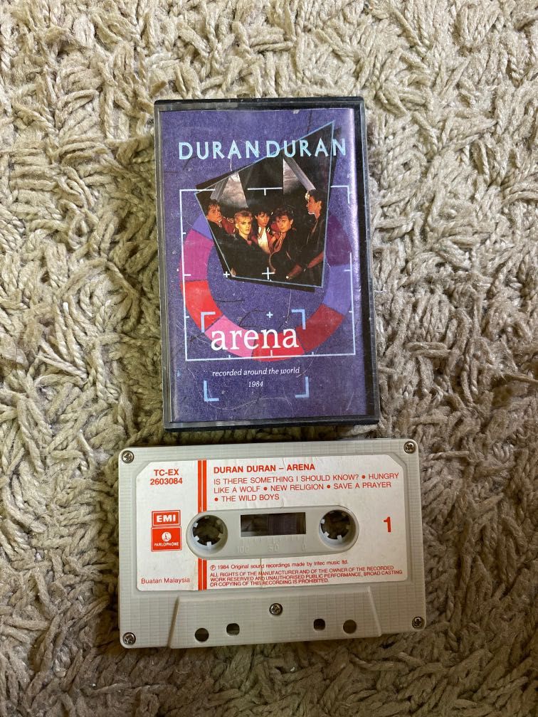 Kaset duran duran, Hobbies & Toys, Music & Media, CDs & DVDs on Carousell