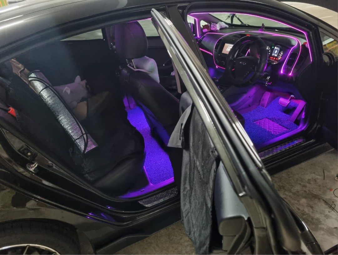 Kia K3 Car Leg Room Light, Car Accessories, Accessories on Carousell