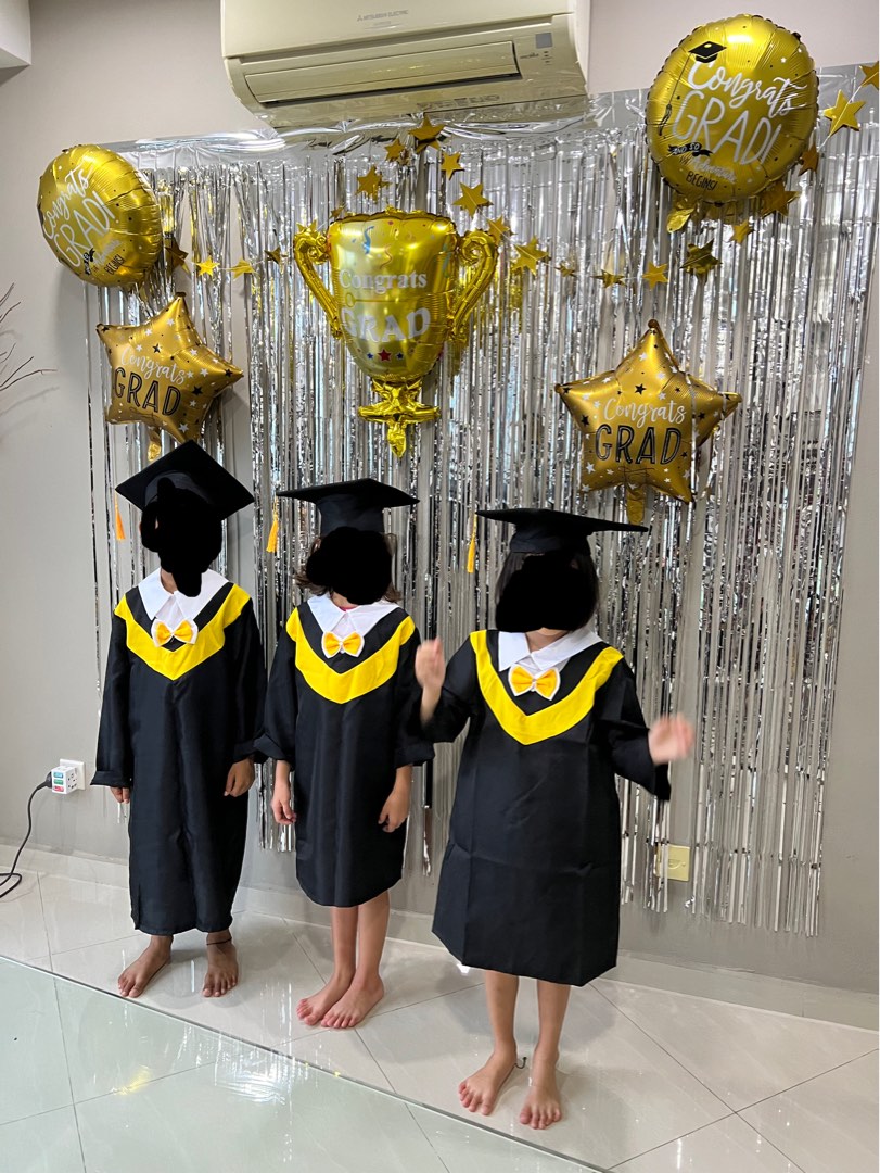 Kindergarten graduation gown, Babies & Kids, Babies & Kids Fashion on ...