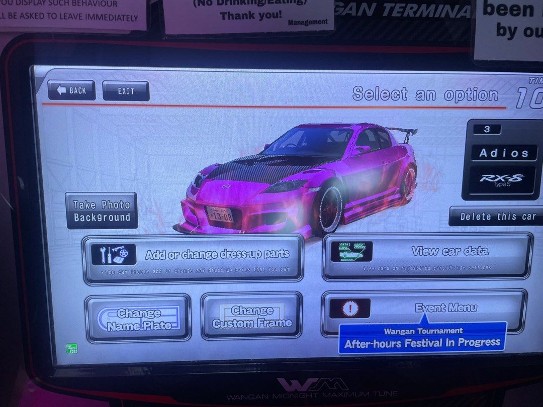 King Name Plate Wangan Data Wmmt Video Gaming Video Games Others On