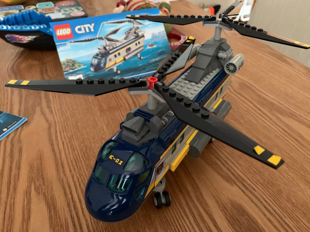 Lego City Helicopter 60093, Hobbies & Toys, Toys & Games on Carousell