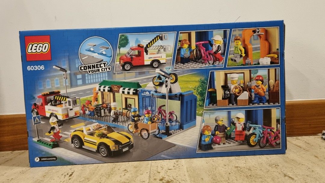 LEGO City Shopping Street Building Set, Hobbies & Toys, Toys & Games on ...