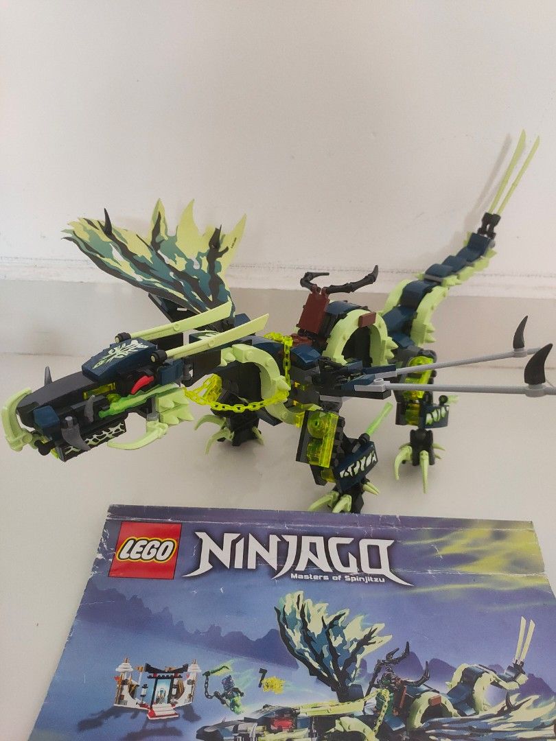 Lego Ninjago 70734 + 70736 Master Wu Dragon & Morro Dragon, Hobbies ...