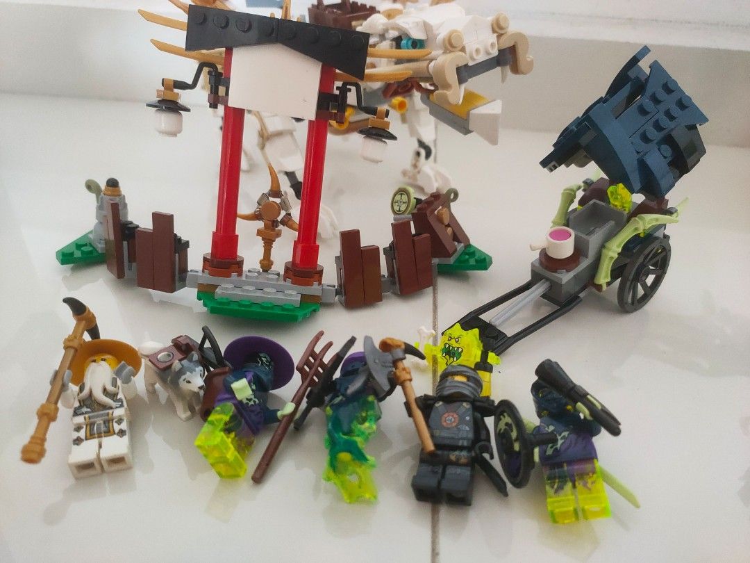 Lego Ninjago 70734 + 70736 Master Wu Dragon & Morro Dragon, Hobbies ...