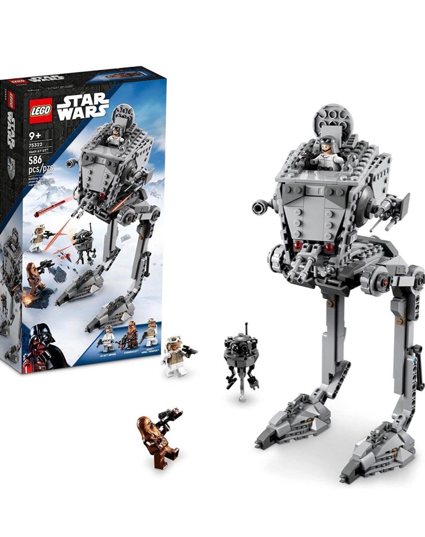 LEGO Star Wars Hoth AT-ST 75322, Hobbies & Toys, Toys & Games on Carousell