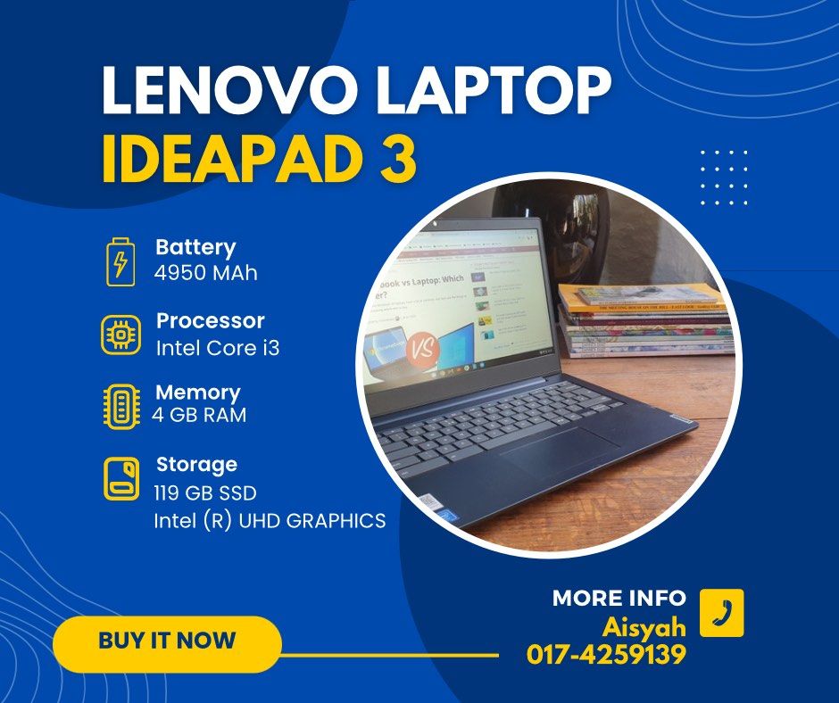 Lenovo Ideapad Slim 3 Computers Tech Laptops Notebooks On Carousell