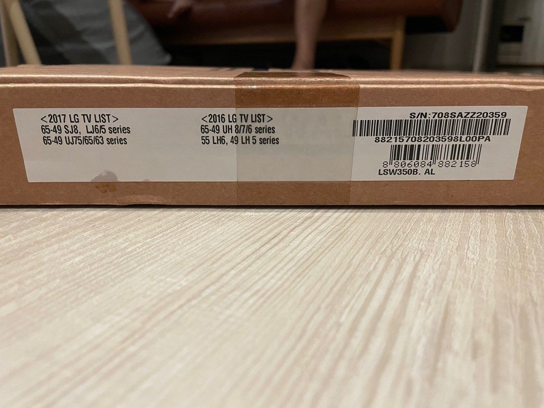 LG TV Wall Mount LSW350B, TV & Home Appliances, TV & Entertainment, TV ...