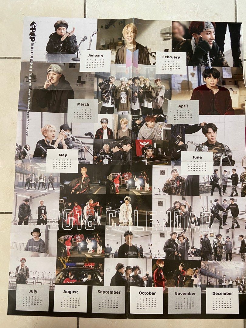 Limited Edition K-pop Poster, Hobbies & Toys, Collectibles ...